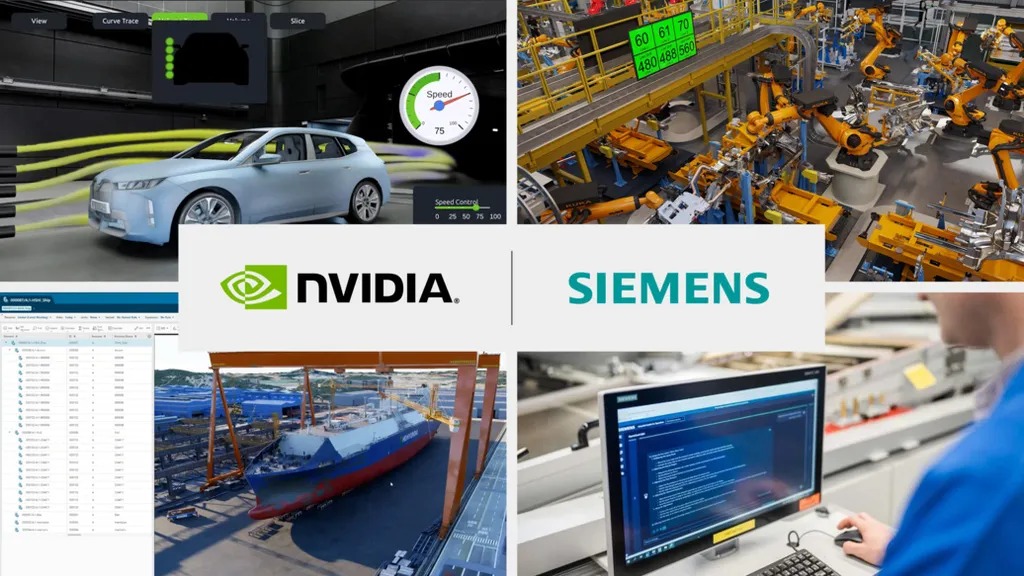 Siemens y NVIDIA amplían su alianza para acelerar la inteligencia artificial en la manufactura ...