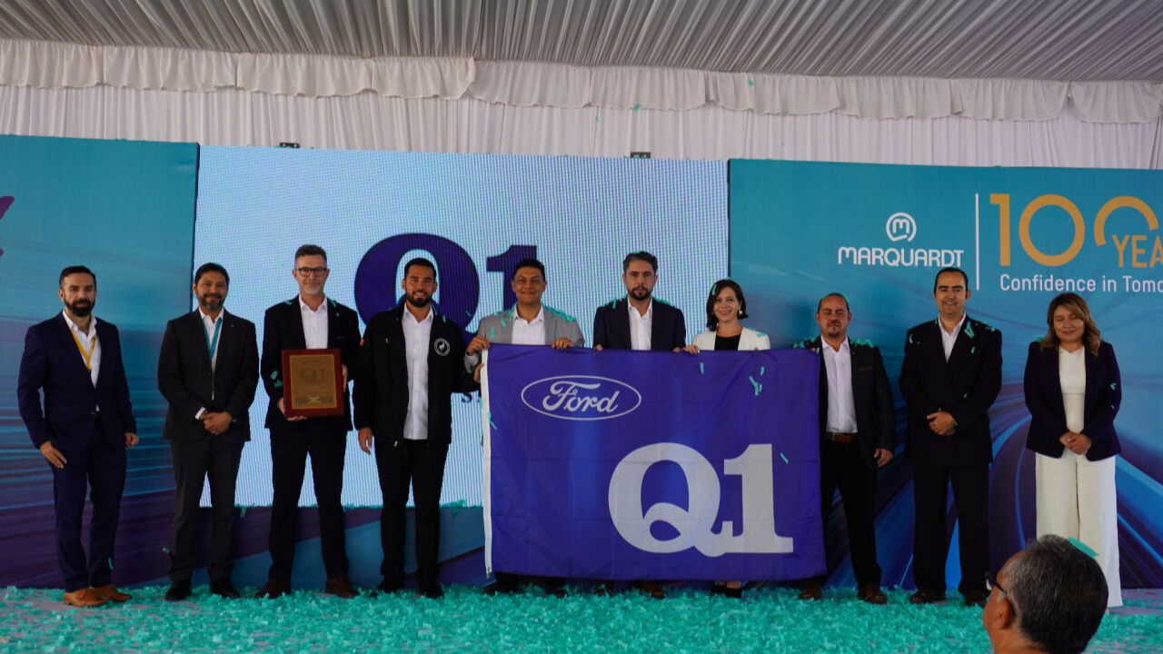 Ford reconoce a Marquardt Group México con el galardón Q1 en su centenario