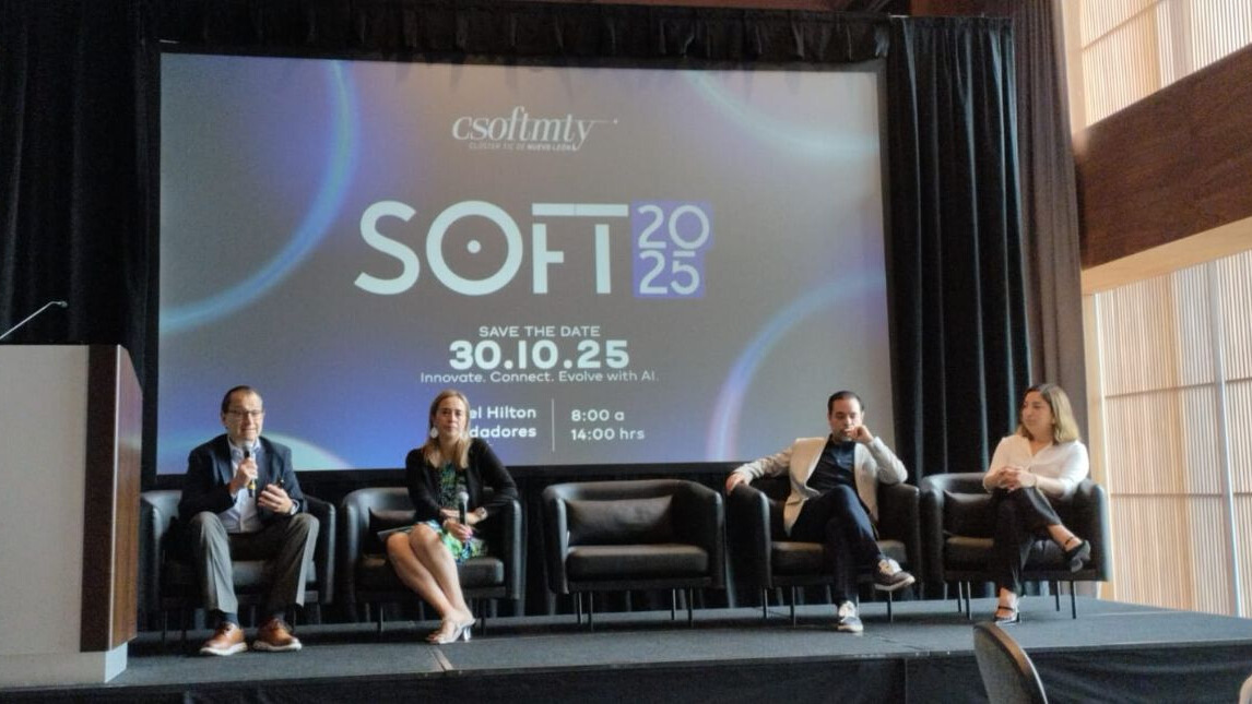 Monterrey será sede del SOFT 2025: IA, talento y negocios en un solo foro