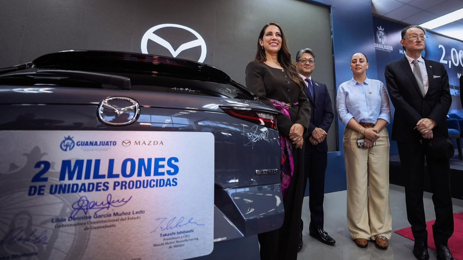 Planta de Mazda en Salamanca, Guanajuato llega a 2 millones de ...